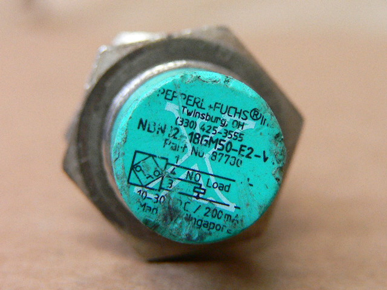 Pepperl Fuchs Nbn12 18gm50 E2 V1 Y Sensor Fen Industrial